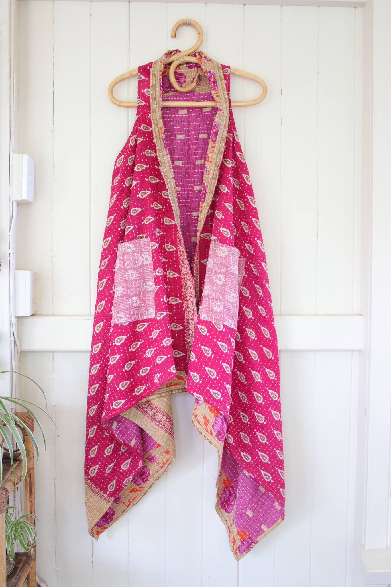 Gemini Kantha Vest – Renew Vintage