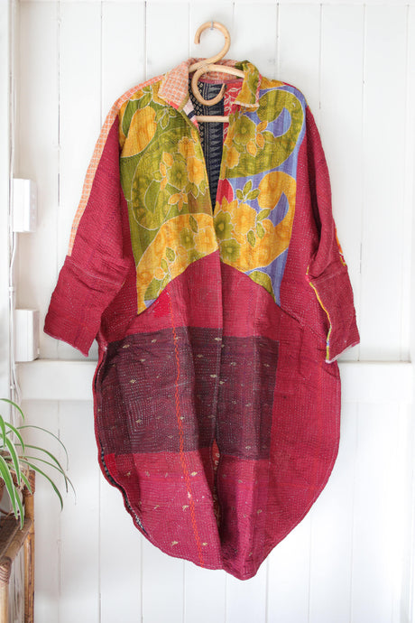 Willow Kantha Coat – Renew Vintage