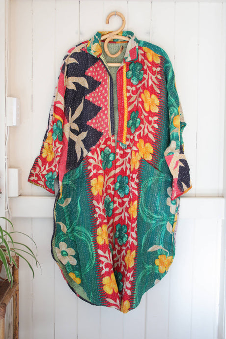 Willow Kantha Coat – Renew Vintage